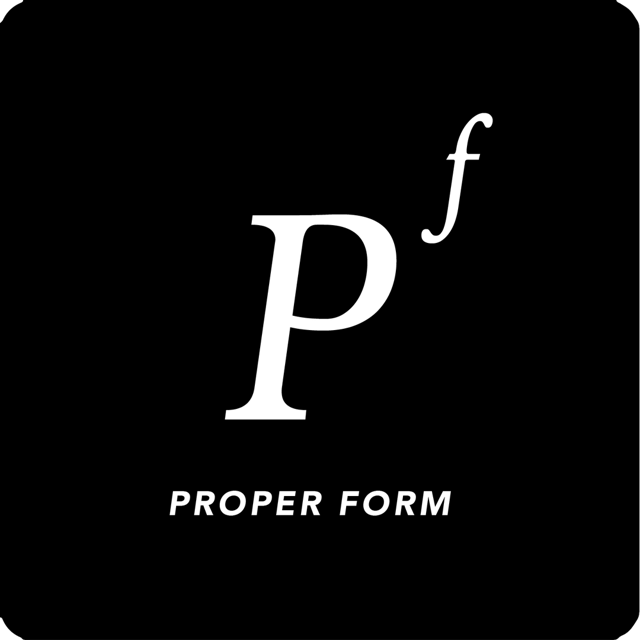 Proper Form