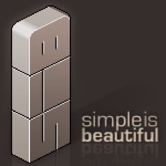 simple is beautiful