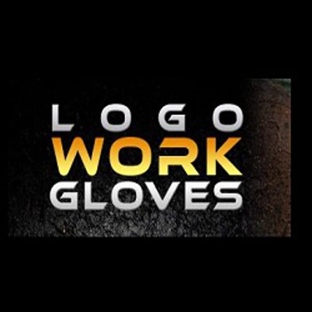 Logo Work Gloves