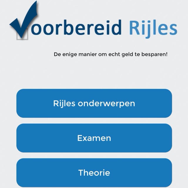 Voorbereid Rijles