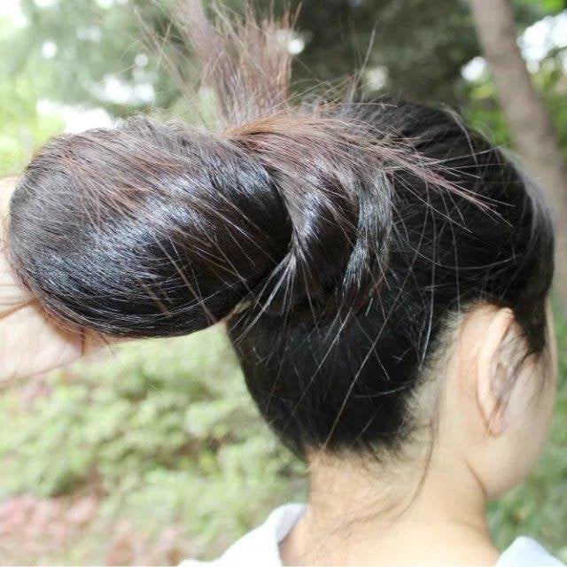 Longhair and hairjob