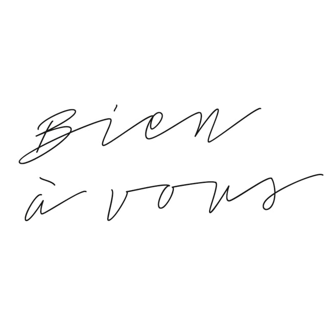 bien à vous