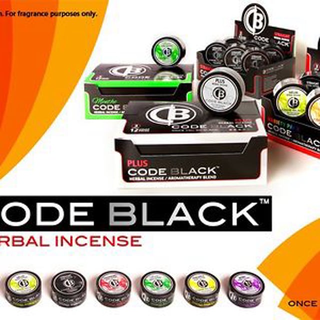 Code Black Incense