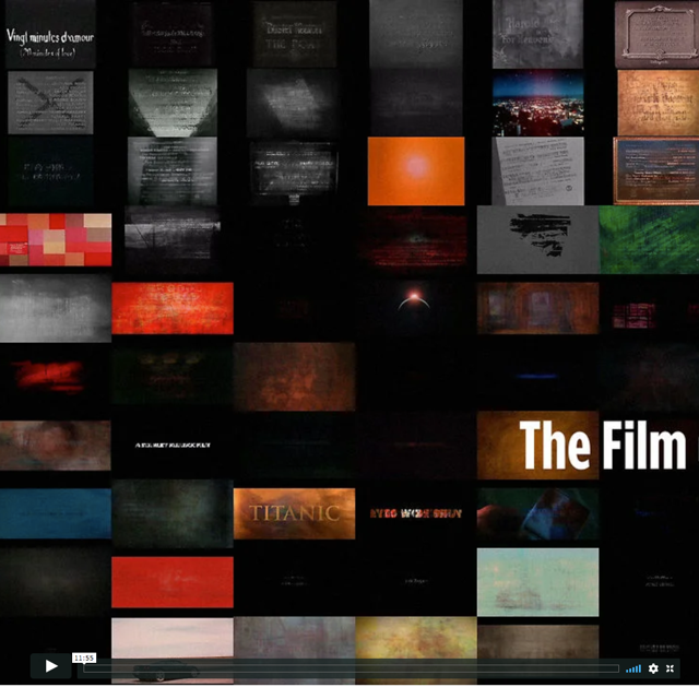 THE FILM before THE FILM