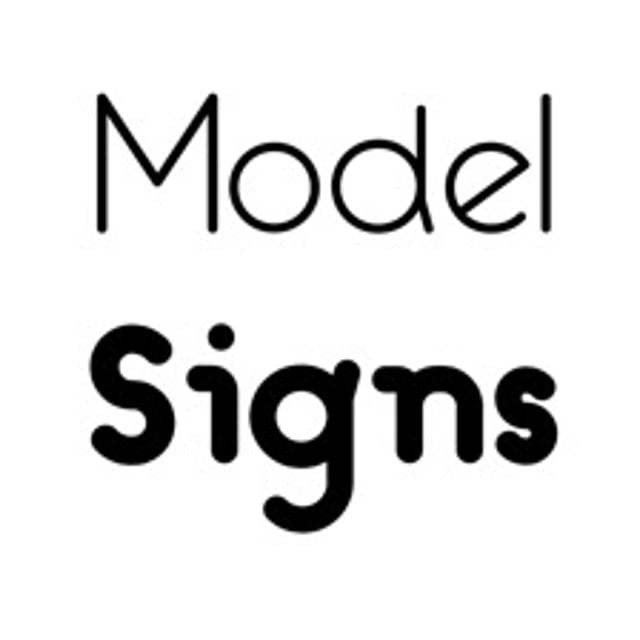 Model Signs