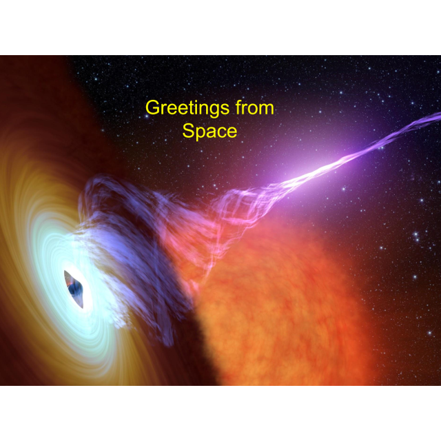 Greetings from Space