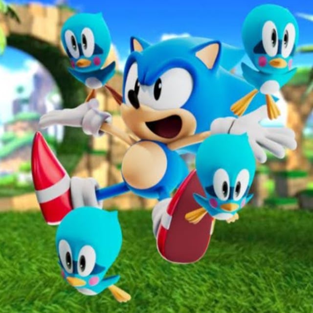 classic Sonic the hedgehog