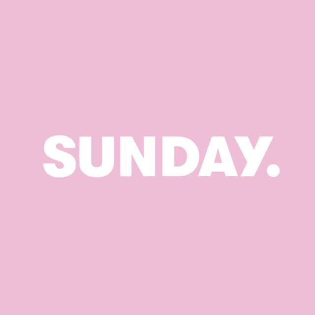 Sunday.