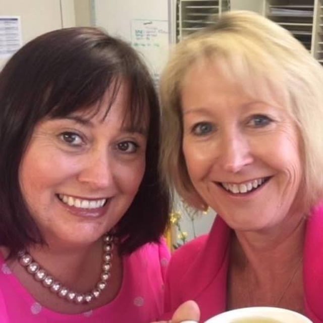 Julianne Norman and Tracy Logan