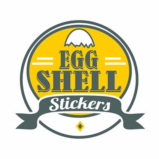 Egg Shell Stickers