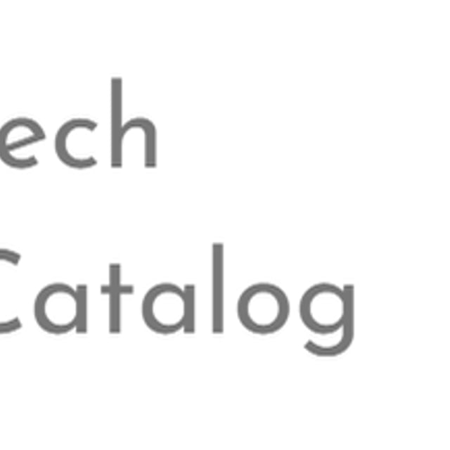Tech Catalog
