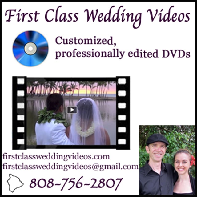 First Class Wedding Videos