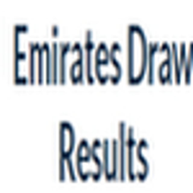 Emirates Draw Results