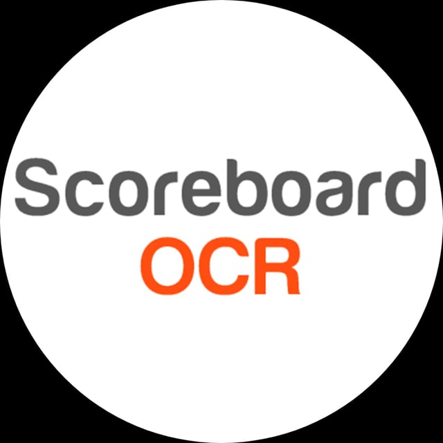 Scoreboard OCR