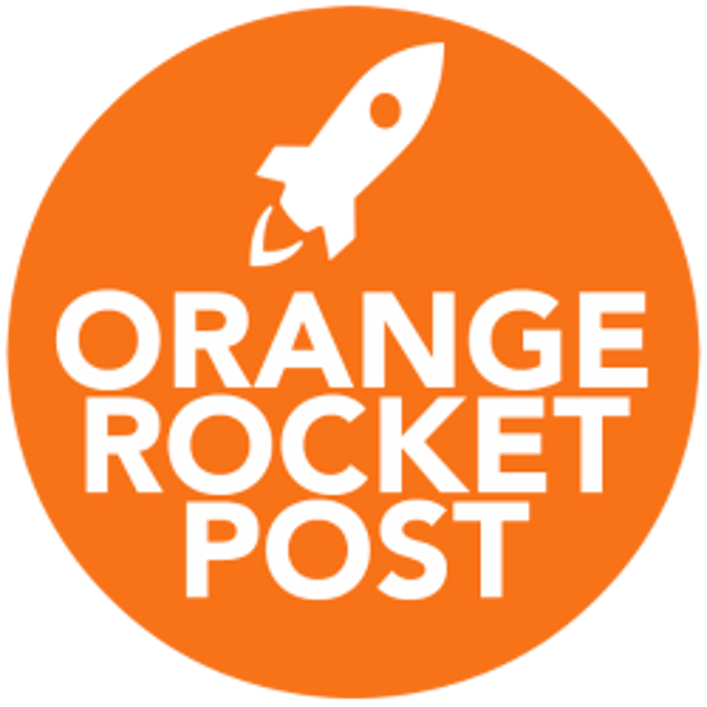 Orange Rocket Post