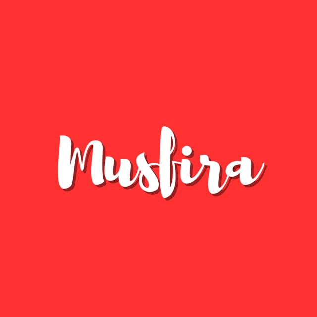 Musfira - Producer, Video Editor & Music Video Director