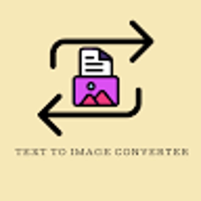Text To Image Converter