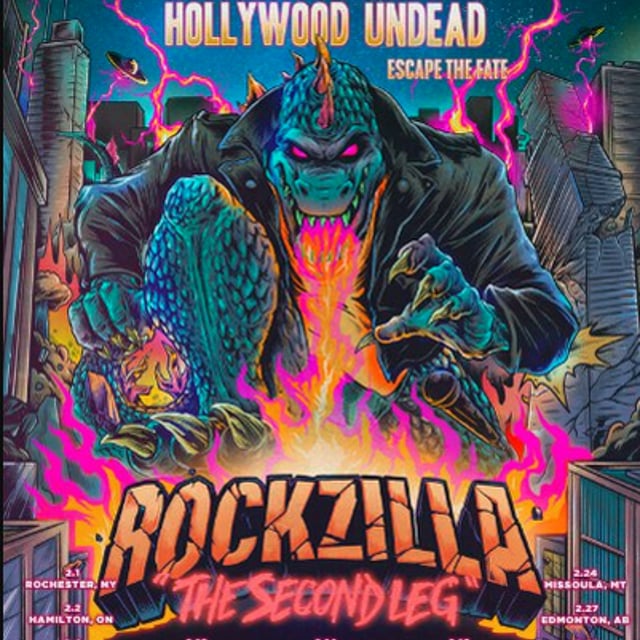 Rockzilla Tour Merch
