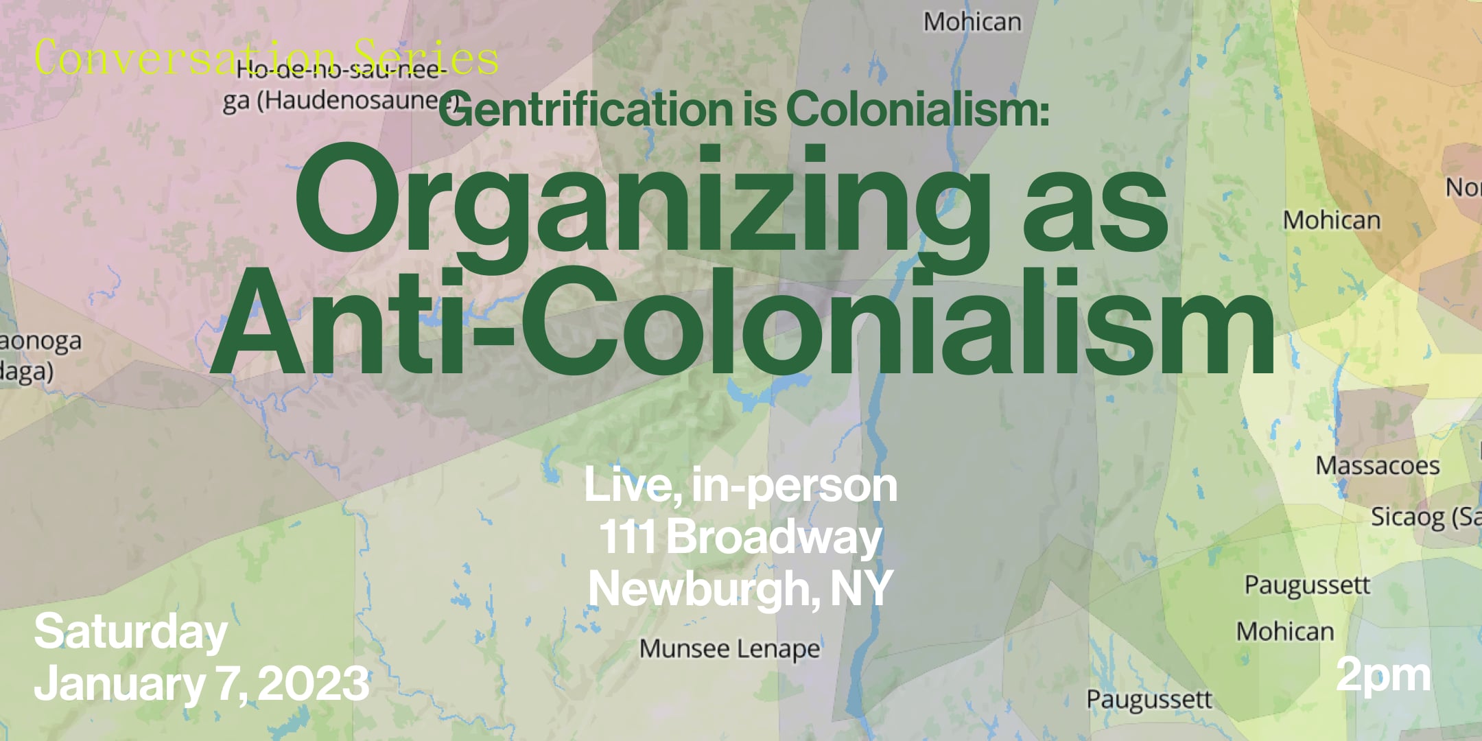 Gentrification is Colonialism: Organizing as Anti-Colonialism