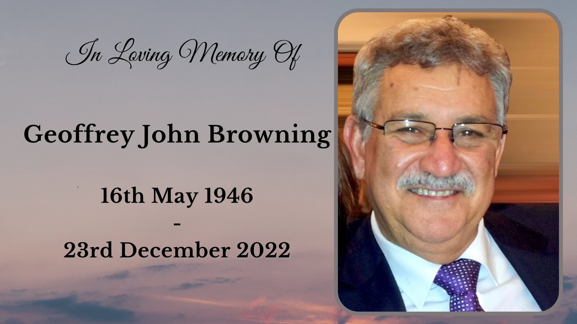 Geoffrey John Browning