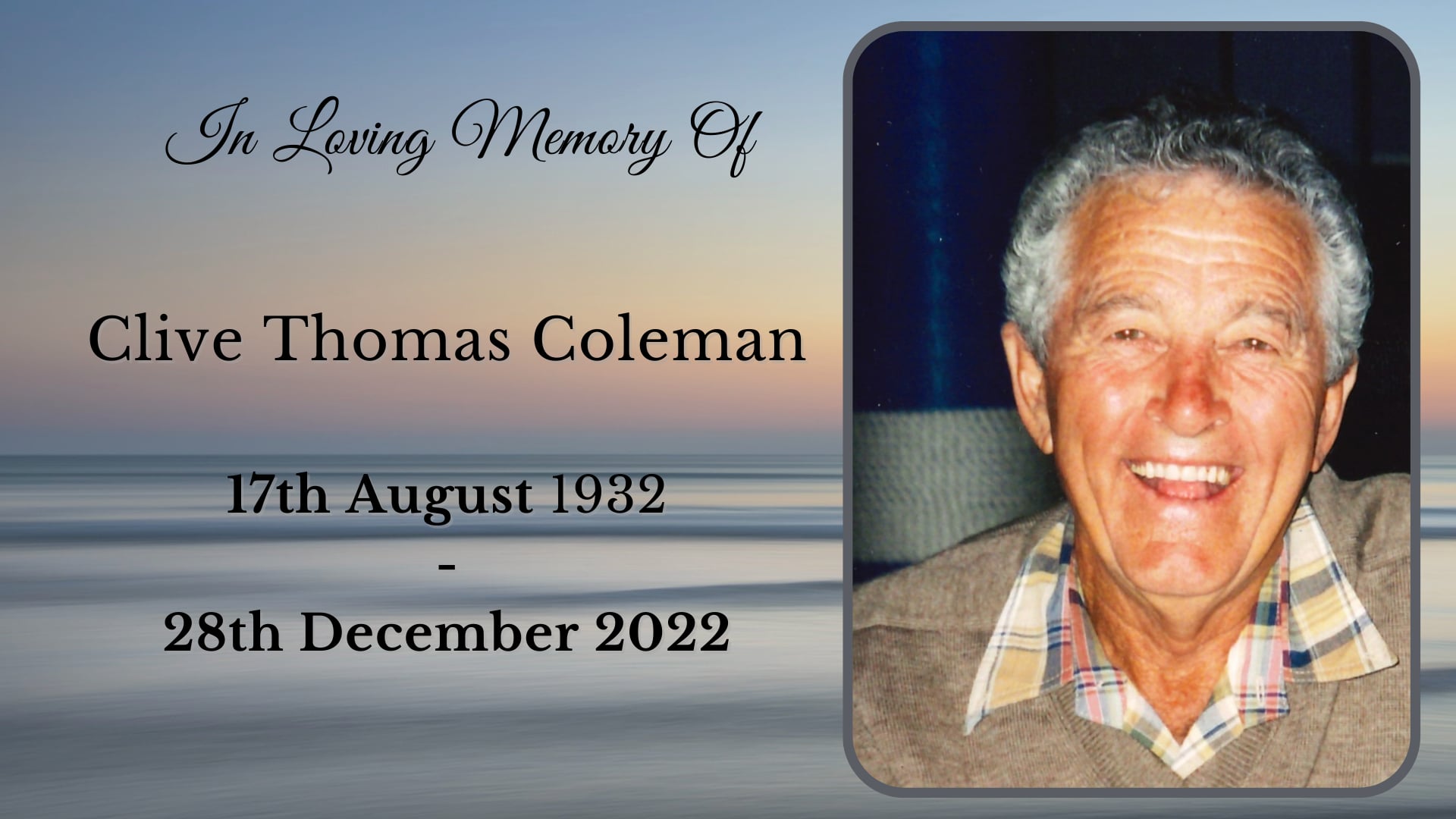 Clive Thomas Coleman