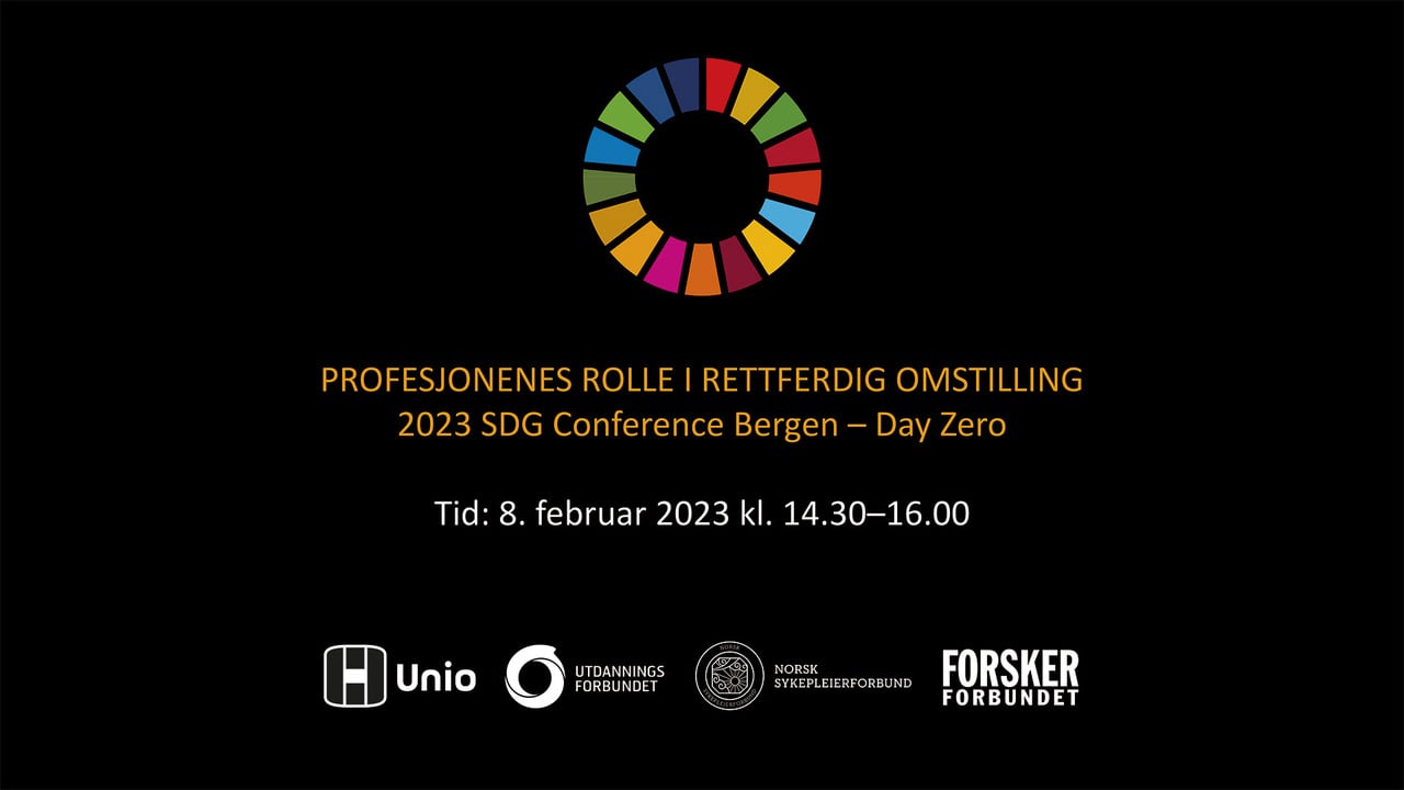 SDG Conference Bergen – Day Zero