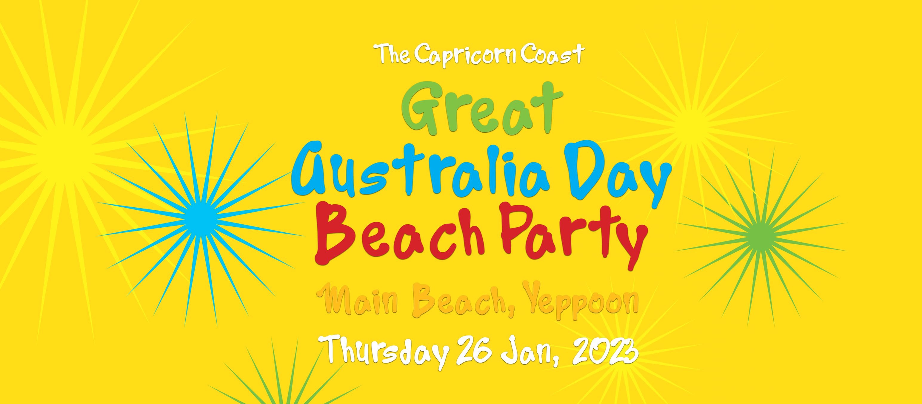 Great Australia Day Beach Party