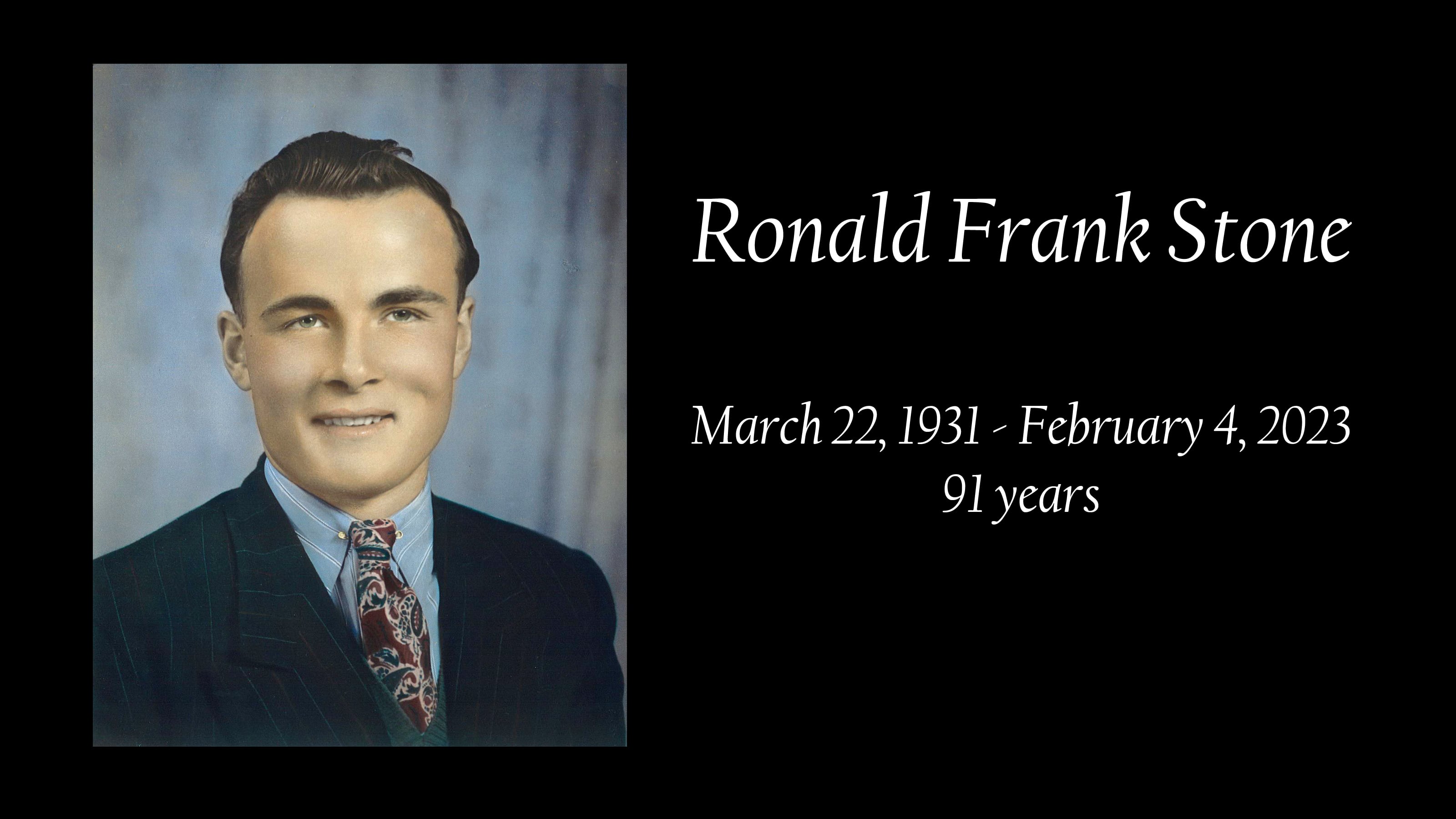Ronald Stone Service