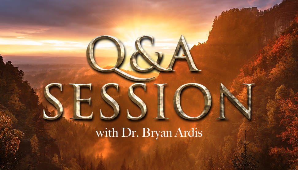 Live Q&A Session with Dr. Bryan Ardis