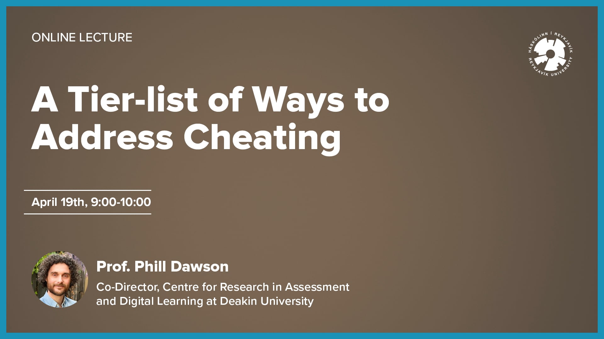 A tier-list of ways to address cheating