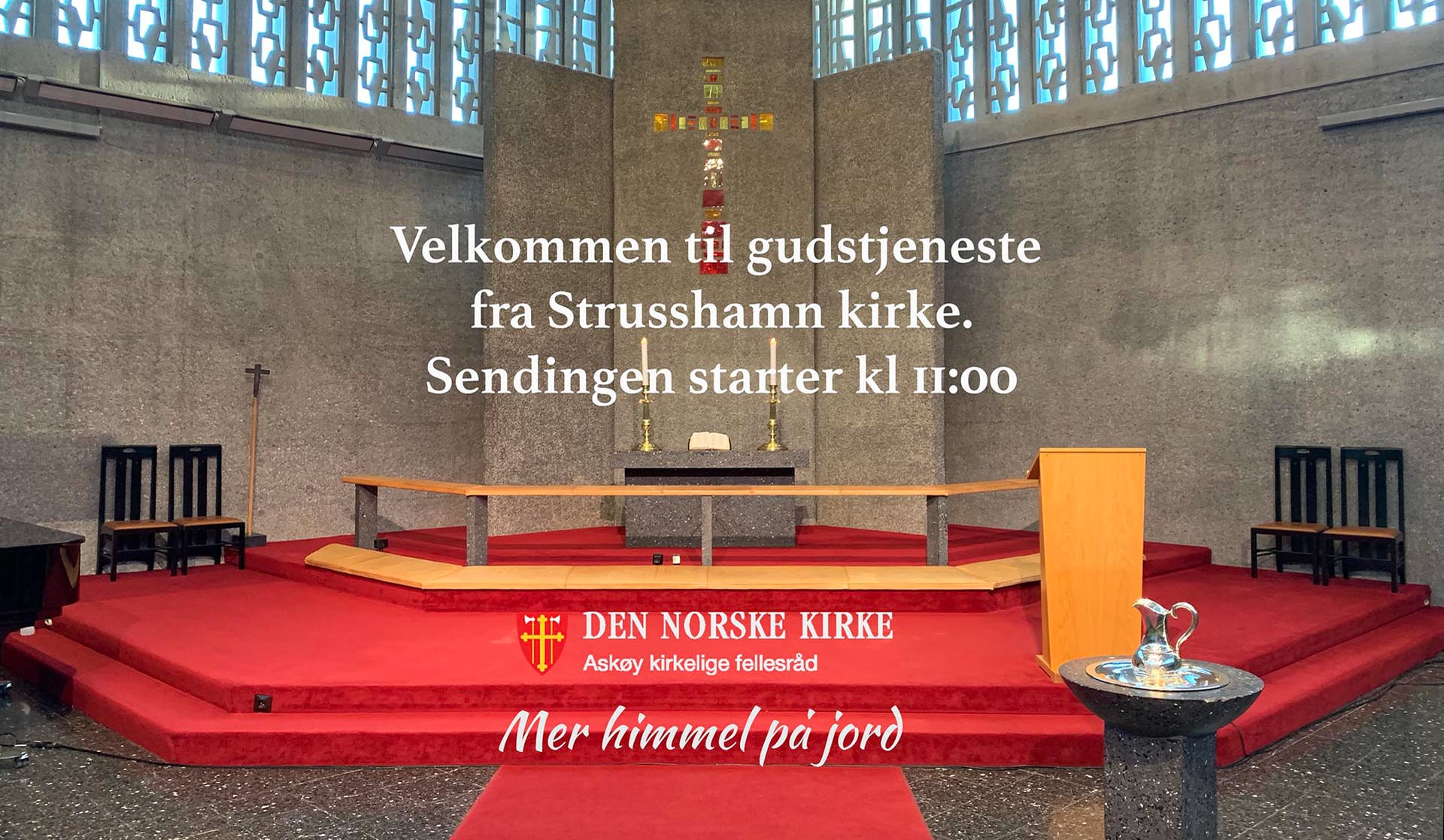 Gudstjeneste fra Strusshamn kirke 260323