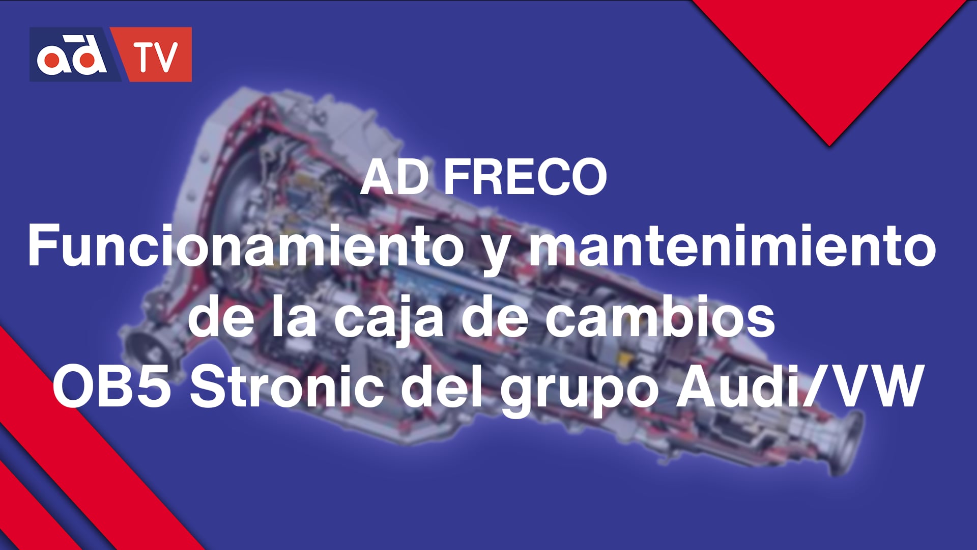 AD FRECO Funcionamiento y mantenimiento de la caja de cambios OB5 ...