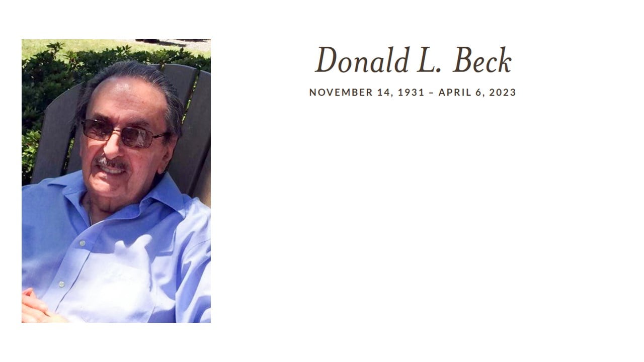 Donald L. Beck Graveside Service