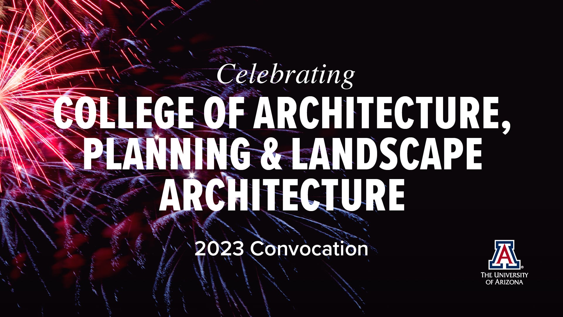 College of Architecture, Planning and Landscape Architecture Spring ...