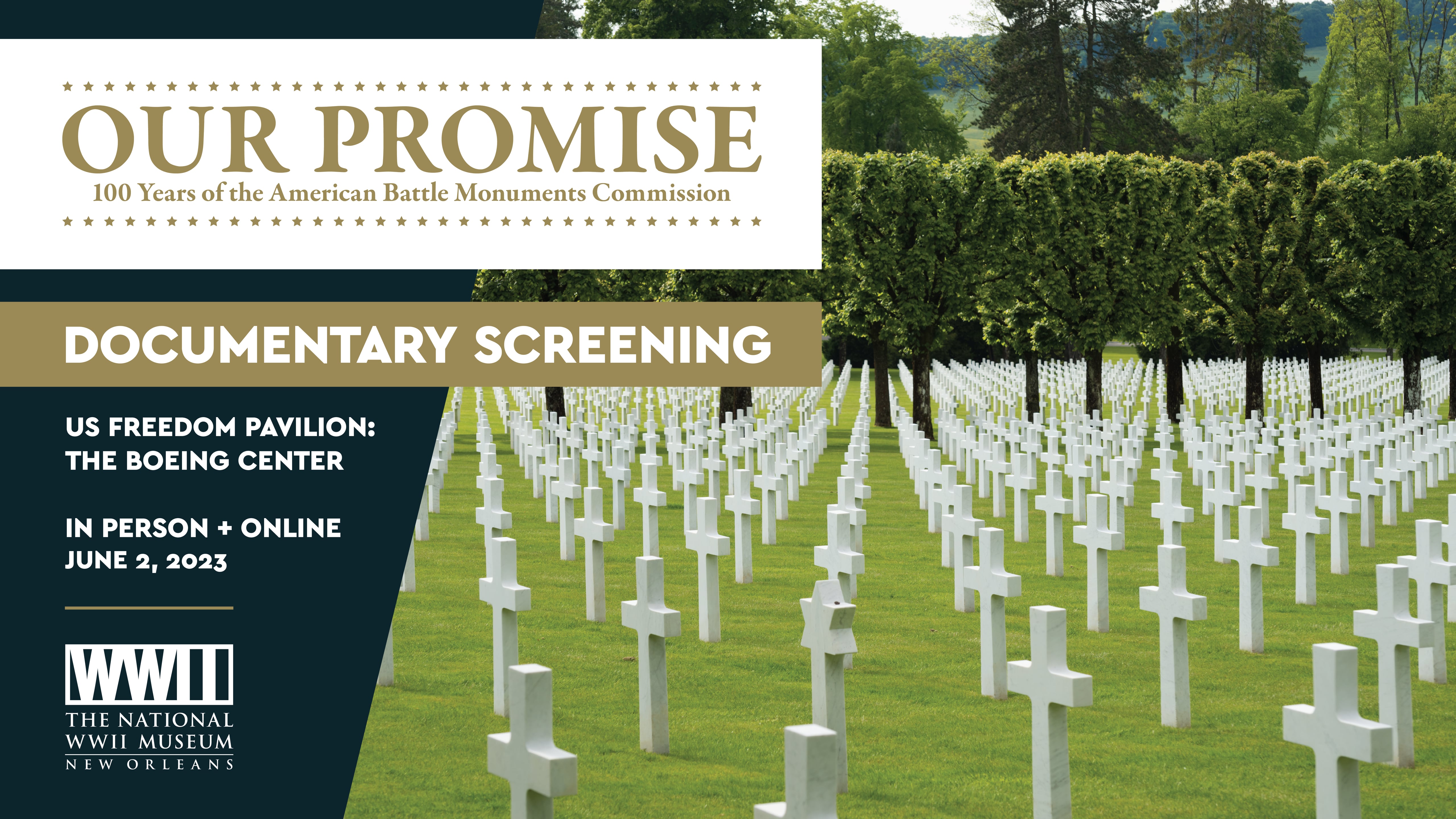 Film Screening: Our Promise: 100 Years of the American Battle Monuments ...