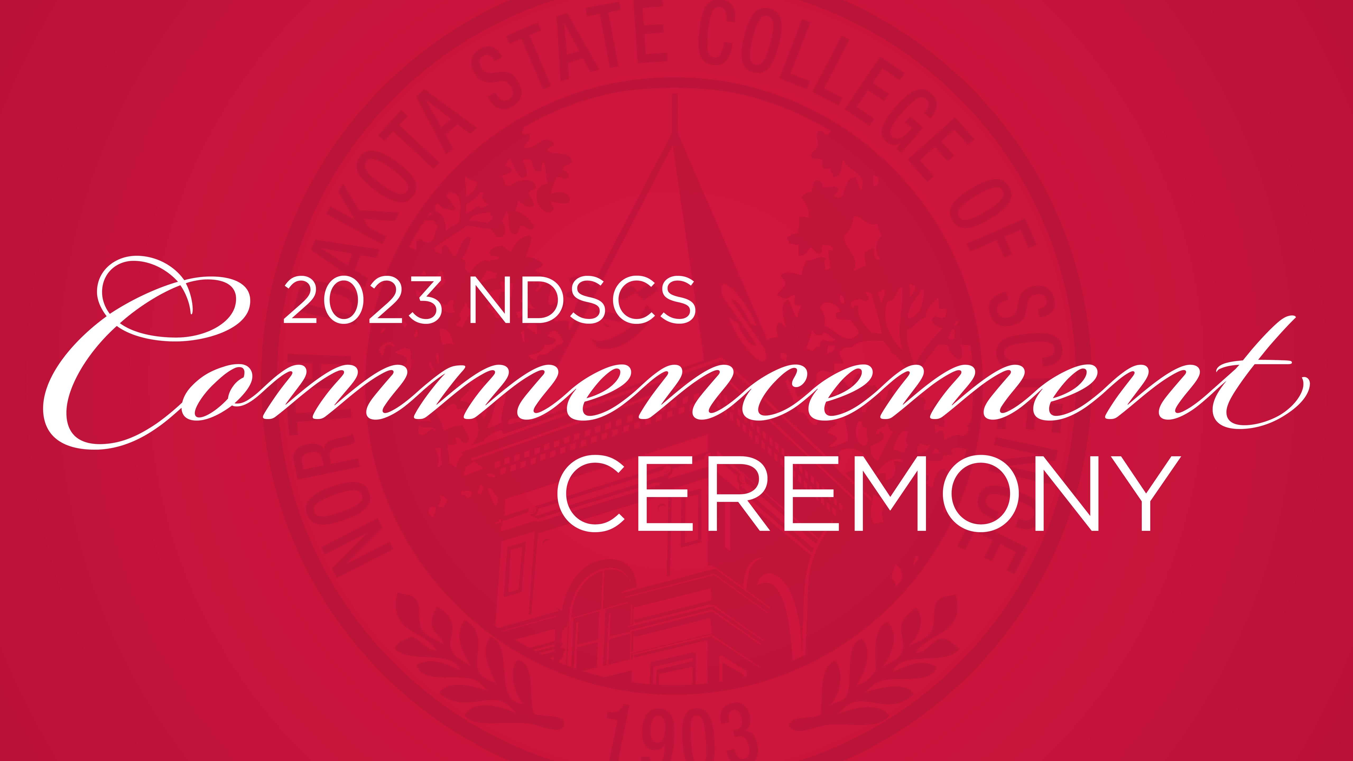 NDSCS Commencement