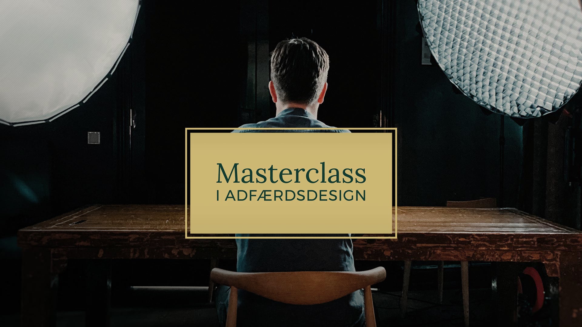 Masterclass i Adfærdsdesign: Live-session #2