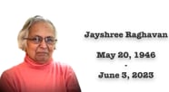 Live Streaming In Loving Memory Of Jayashree Raghavan On Thursday June