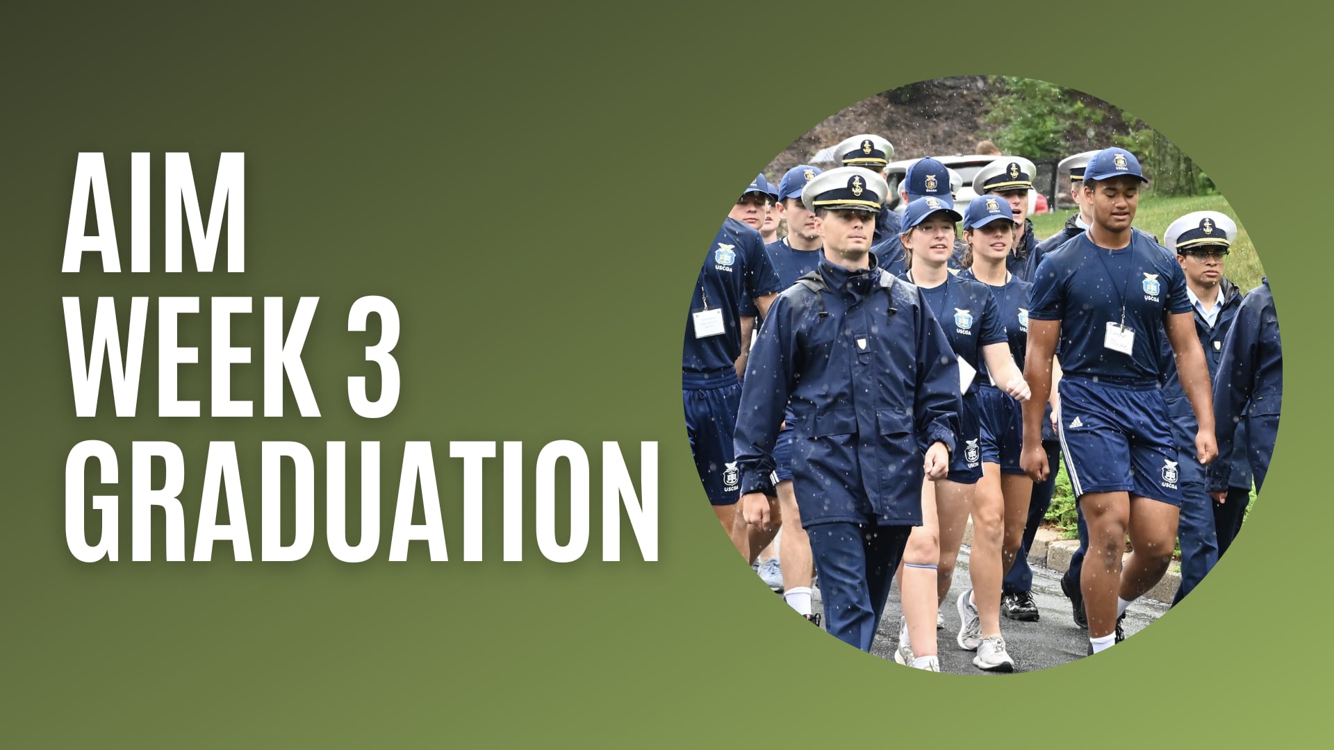 AIM Week Three Graduation