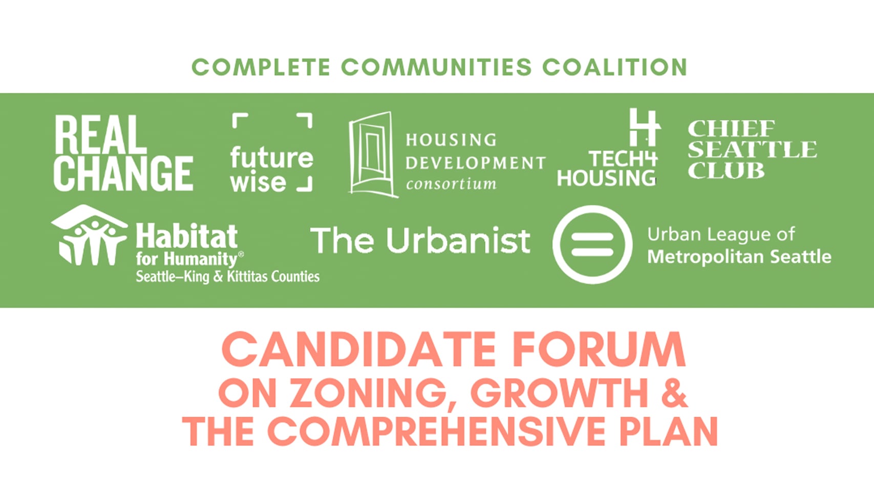 Complete Communities Coalition Candidate Forum