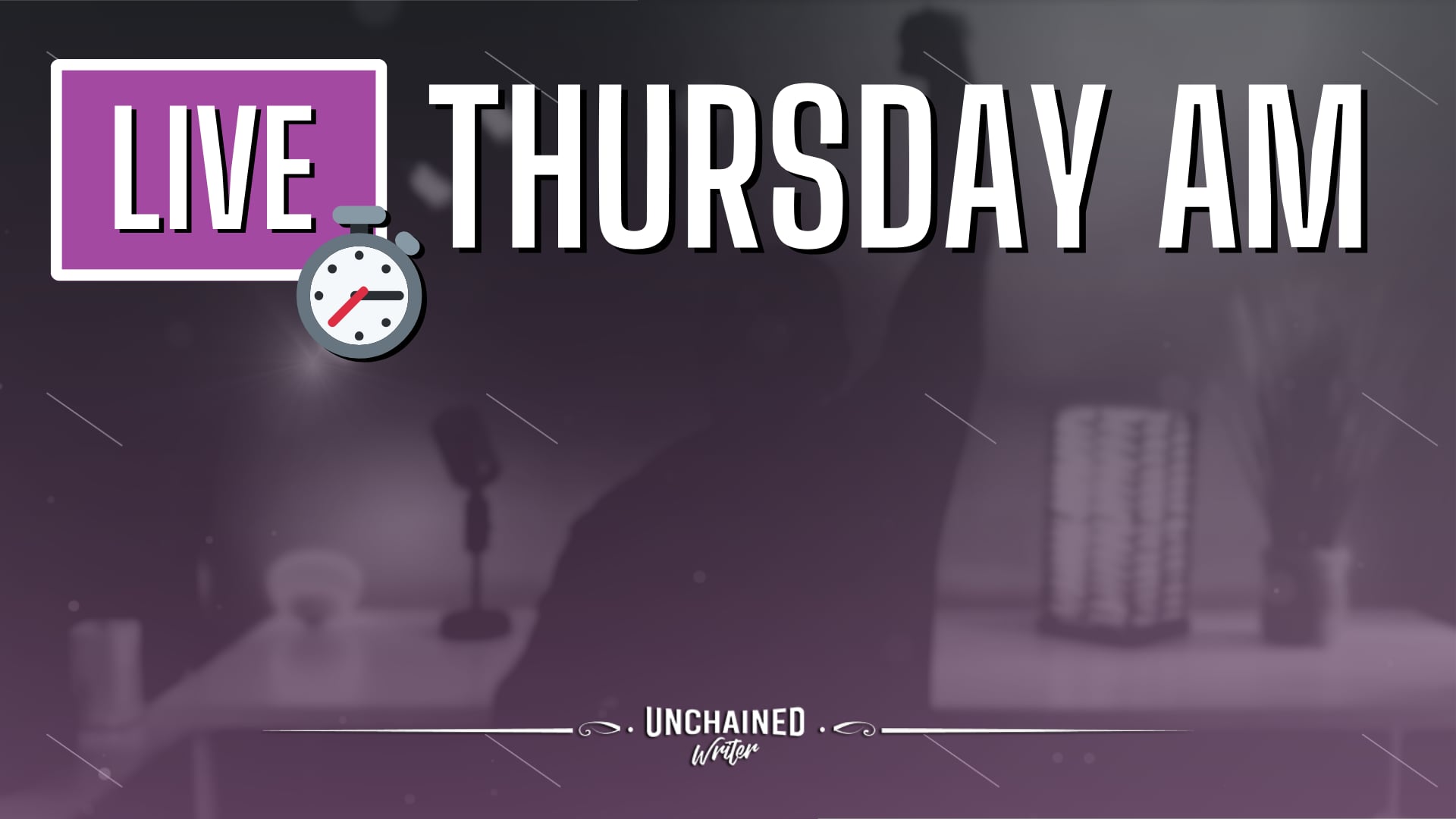 THURS (AM) - Live Writing Session