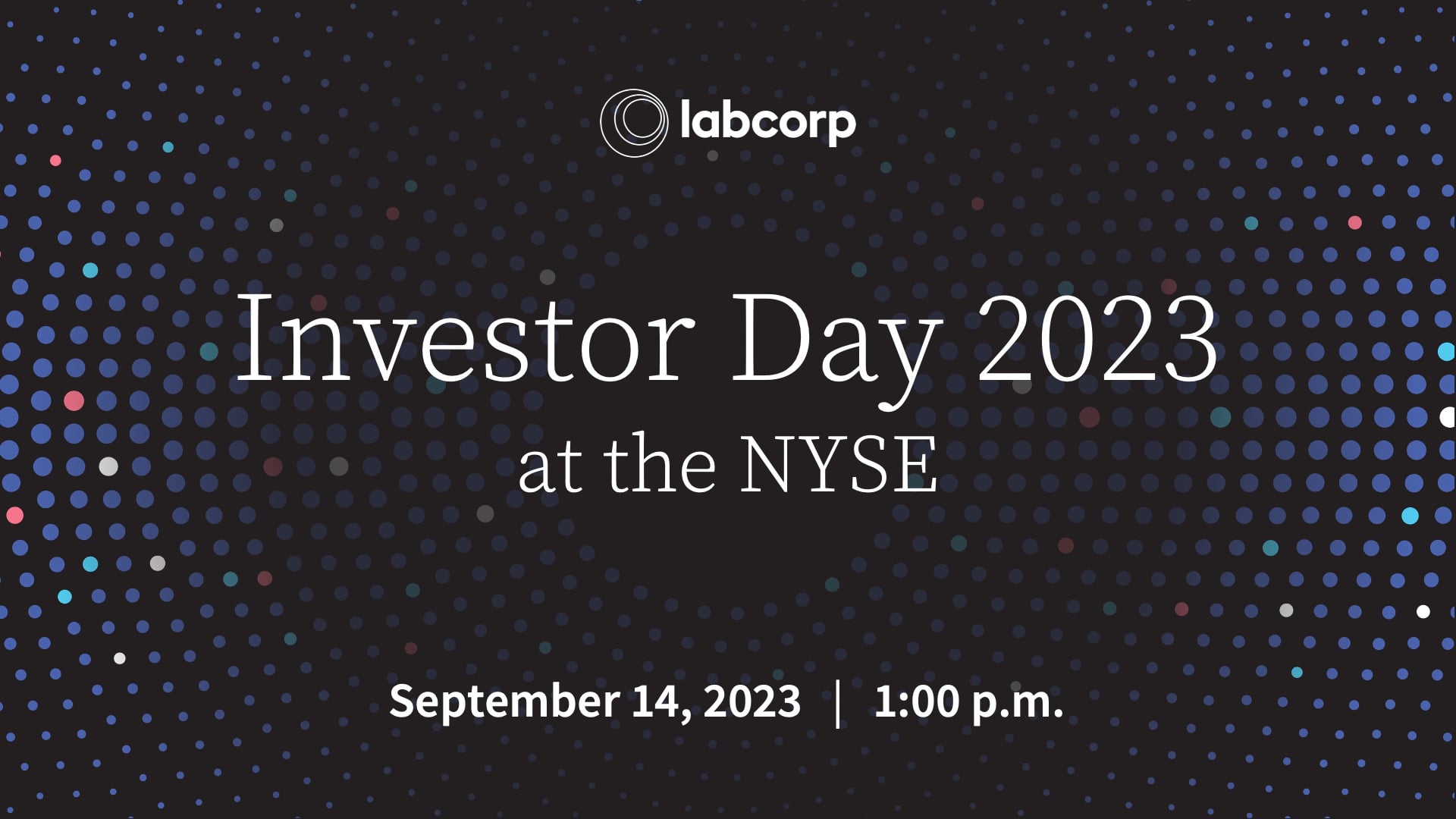 Labcorp 2023 Investor Day