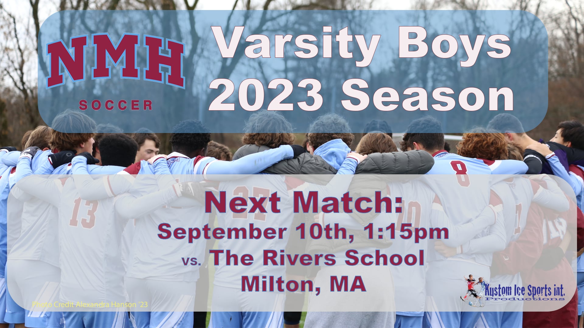 NMH Boys Varsity Soccer 2023