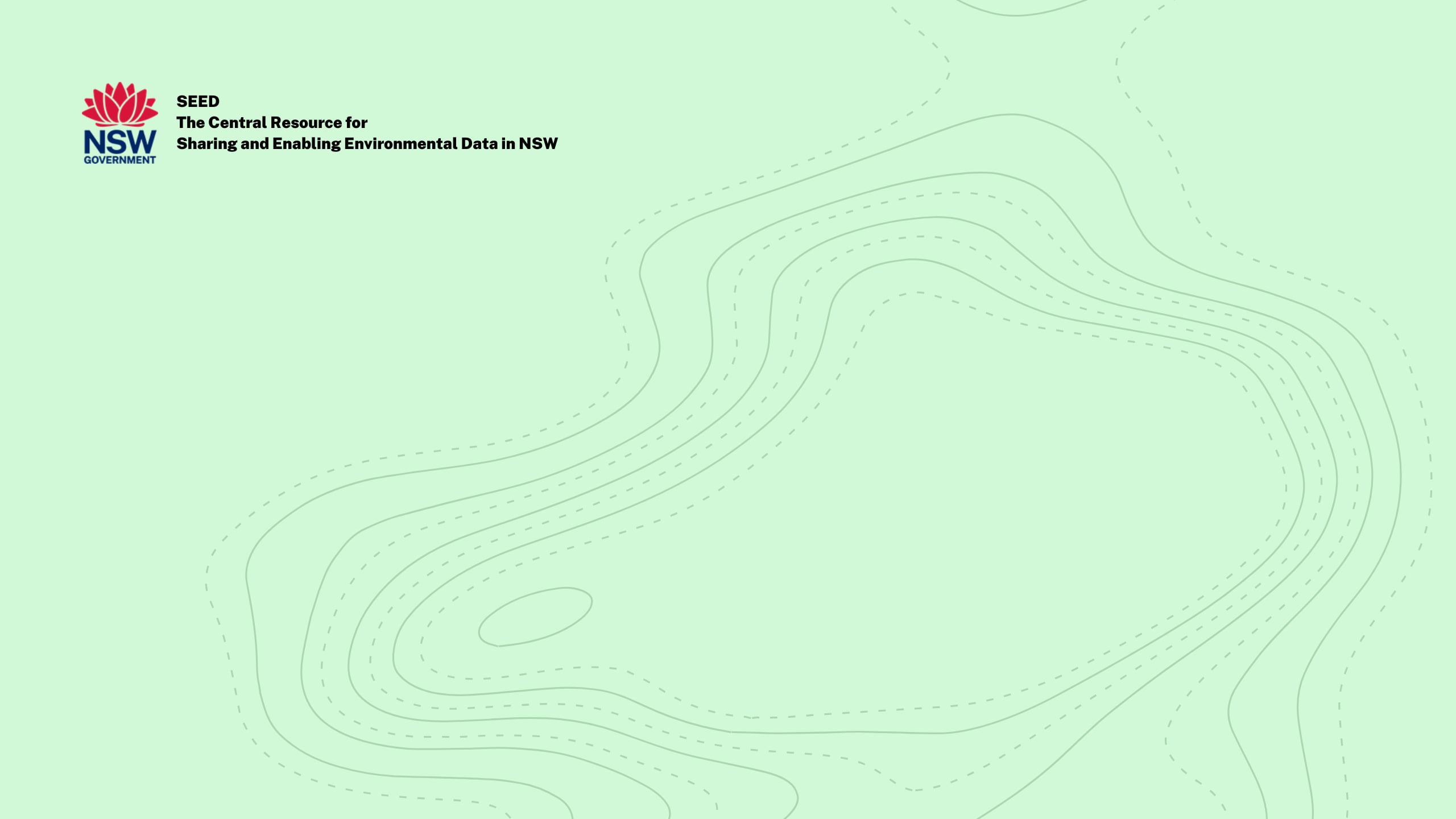 Supplier briefing - New SEED map procurement