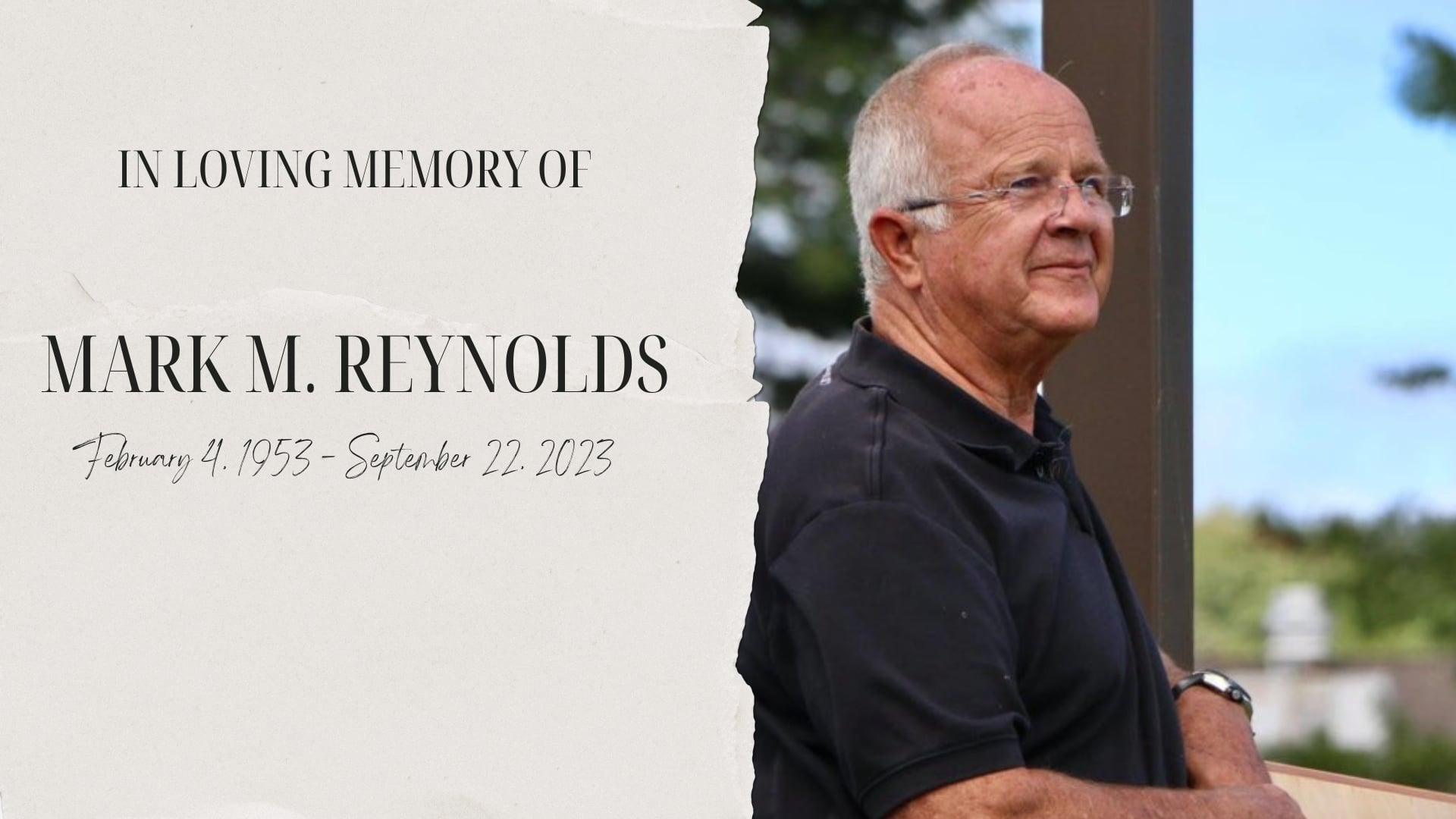 Mark Reynolds Celebration of Life