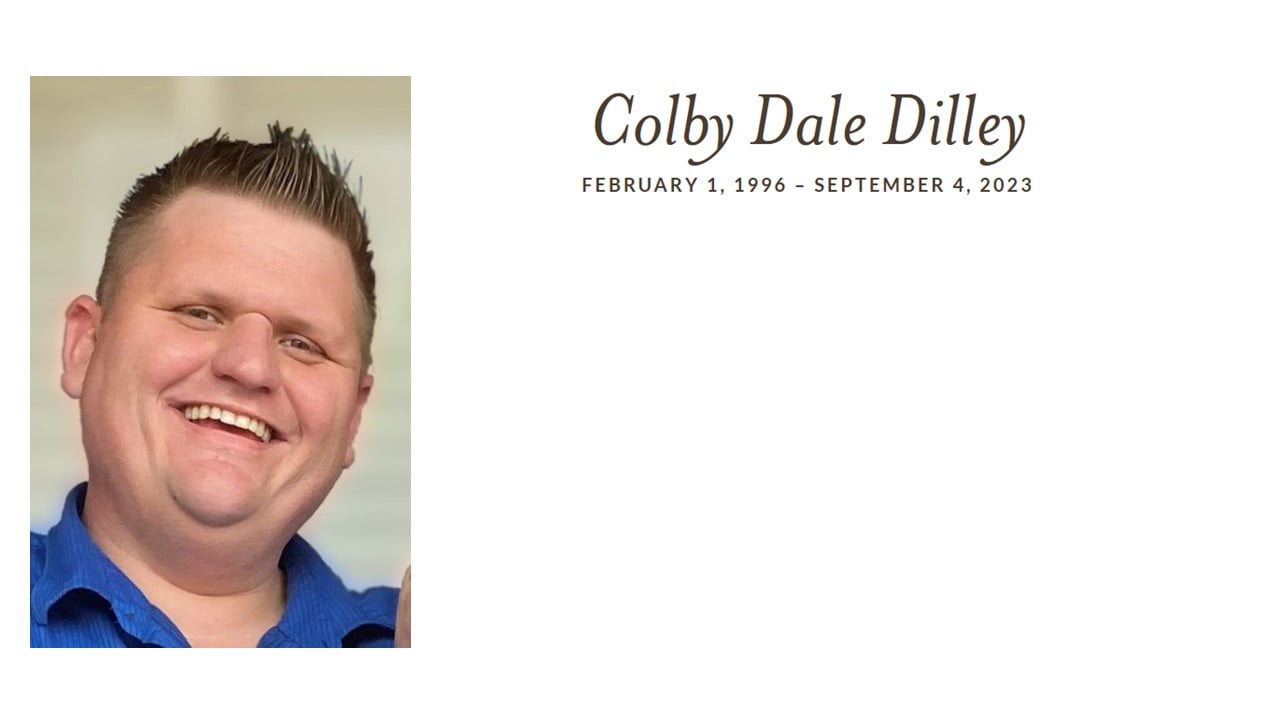 Colby Dale Dilley Celebration Of Life