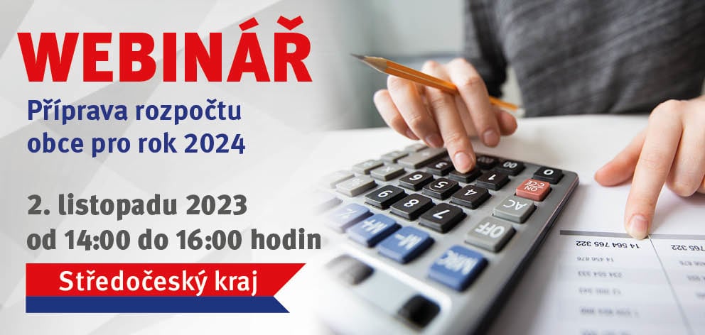 Webinář Středočeského kraje - Příprava rozpočtu obce pro rok 2024