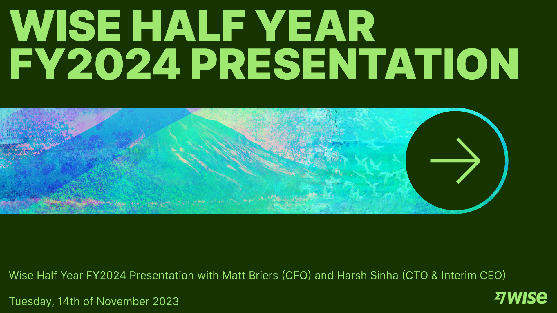 Wise Half Year FY2024 Presentation