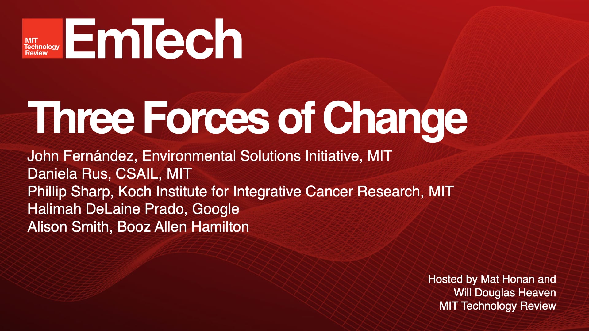 EmTech Chapter 1 Three Forces of Change