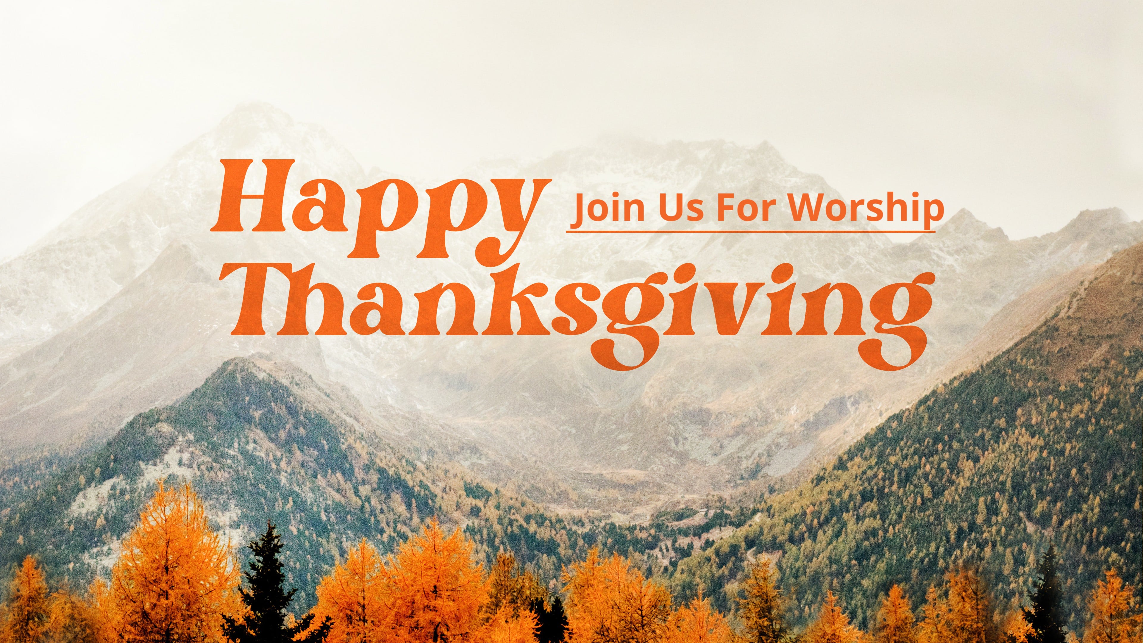 Thanksgiving Service - A Celebration of Living the Word Congregations